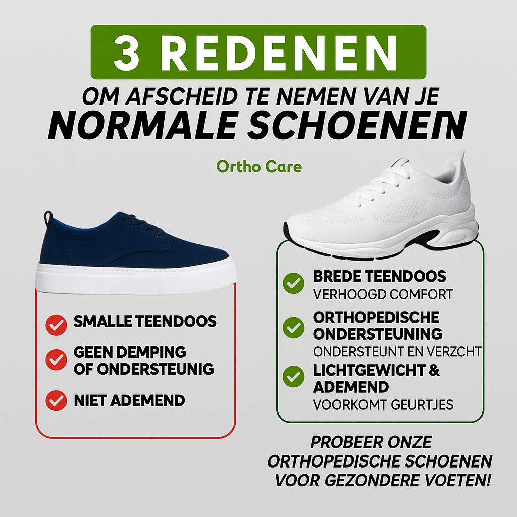 OrthoCare - Orthopedische Pijnverlichtende Schoenen